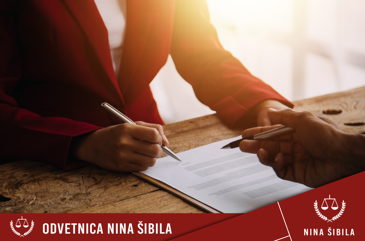 Odpoved pogodbe o zaposlitvi in vzorec - Odvetnik Nina Šibila
