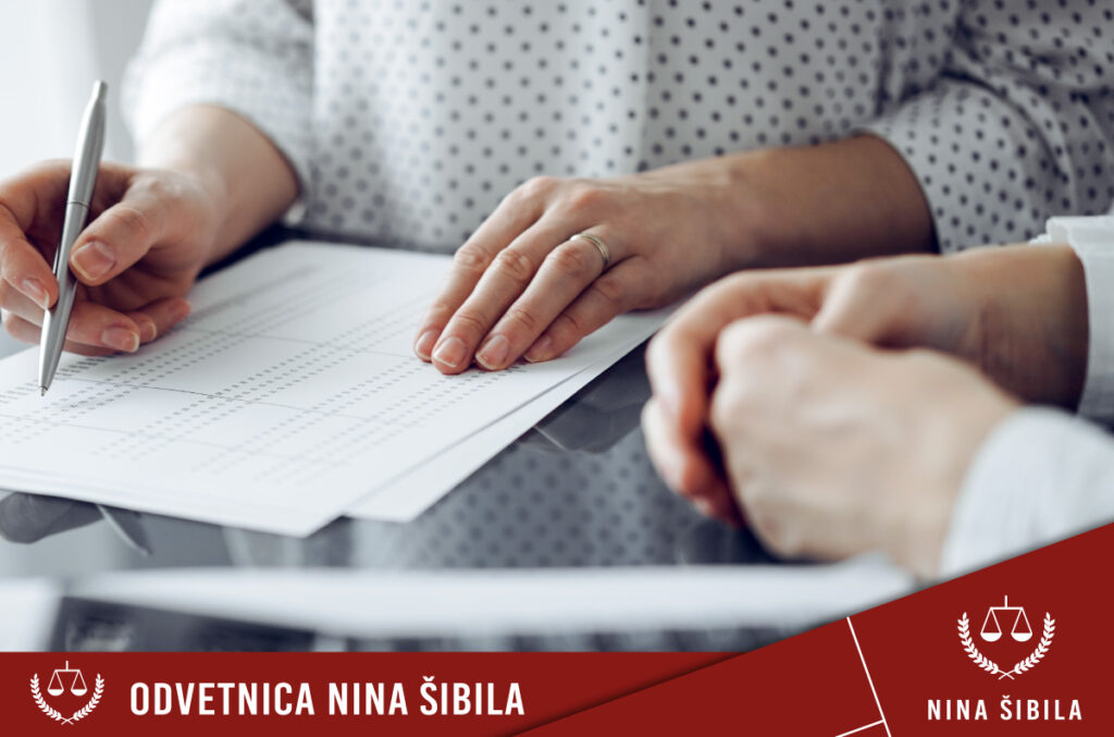 Vzorec za posojilno pogodbo in primer - Odvetnik Nina Šibila
